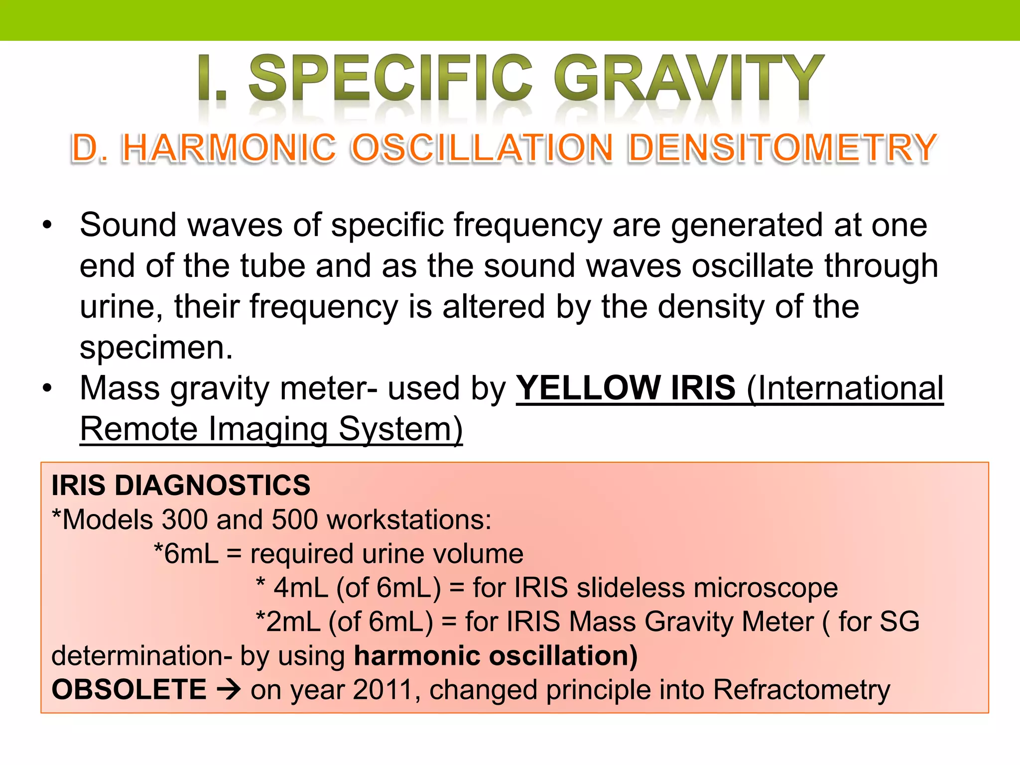 Week3 physical examination of urine | PPTX