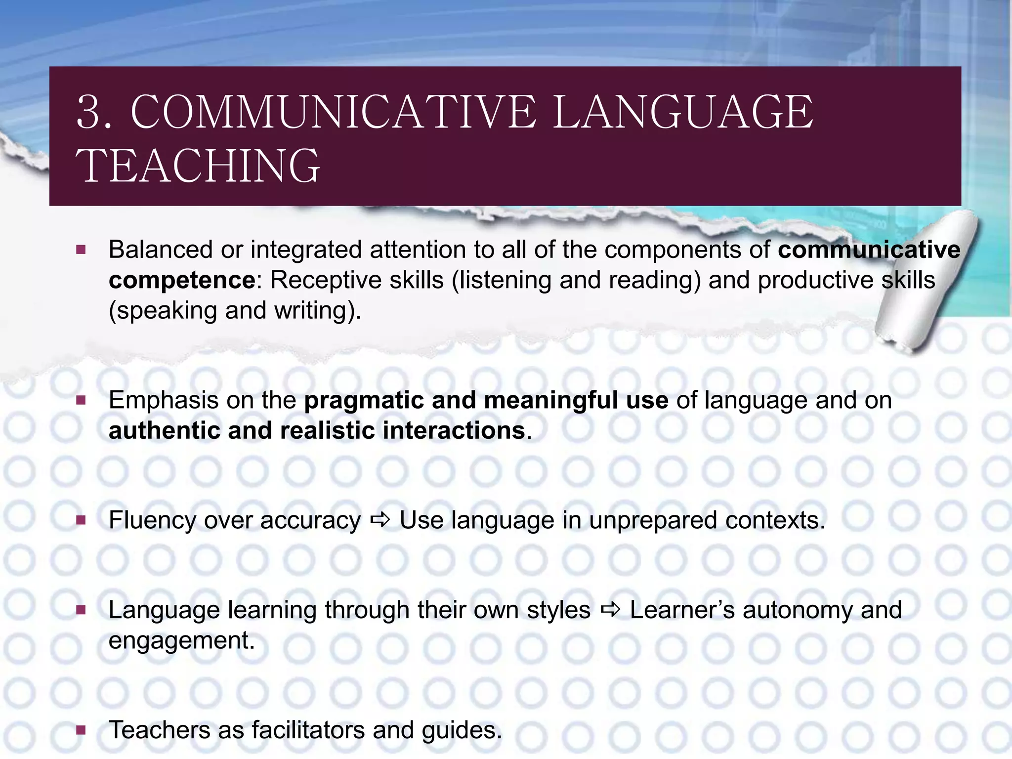 The postmethod era | PPTX