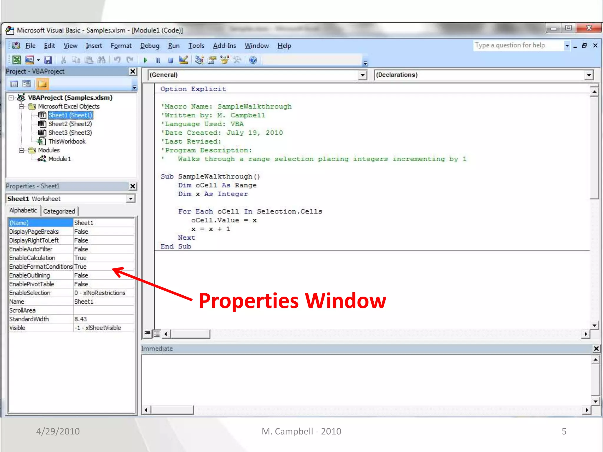 Chapter 3 Excel Macros | PPTX