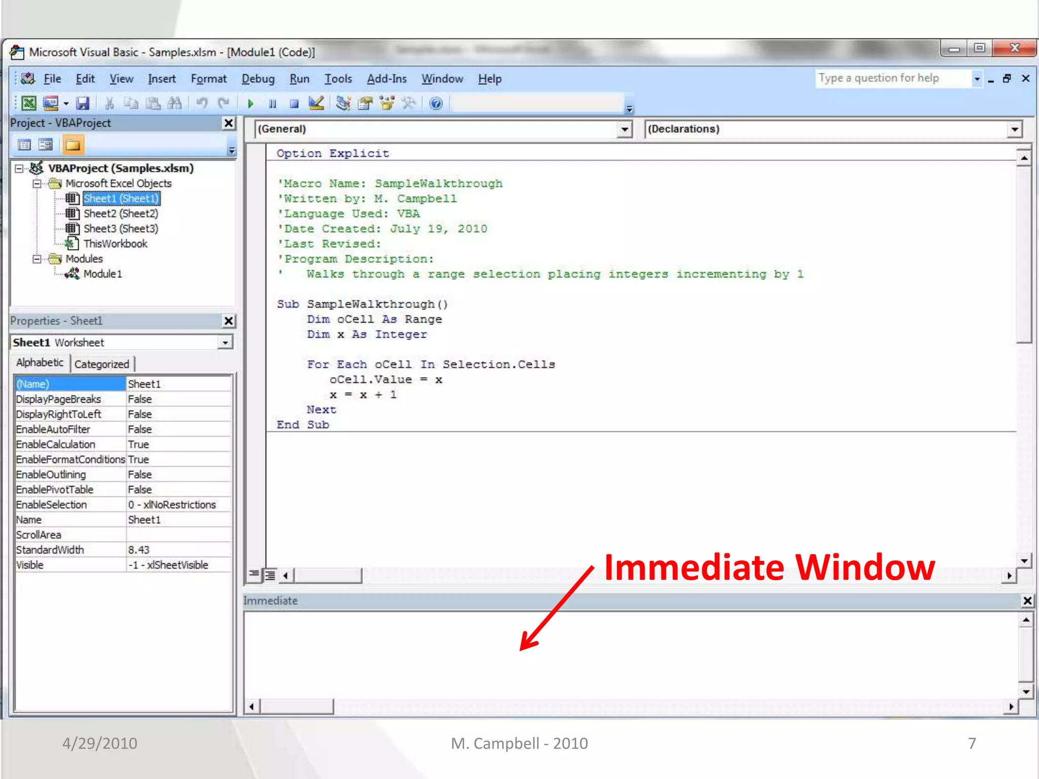 Chapter 3 Excel Macros | PPTX