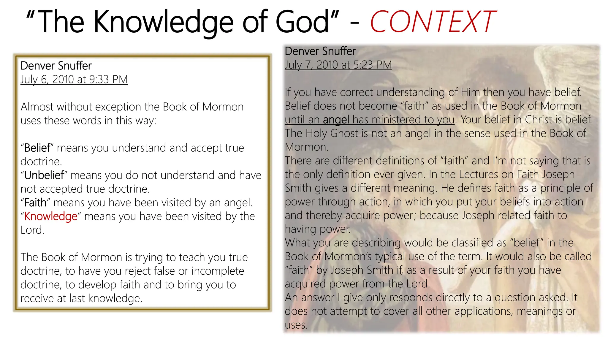 Week 31 - Lecture Second - Knowledge of God.pptx