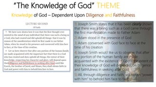Week 31 - Lecture Second - Knowledge of God.pptx