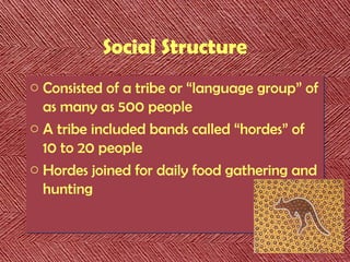 Week 33 day 2- unit 10- aborigines | PPT
