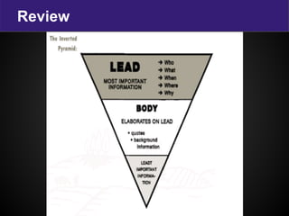 Basic News Article Structure | PDF