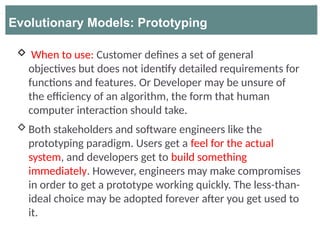 Software Process Models - Types - Explanations.pptx