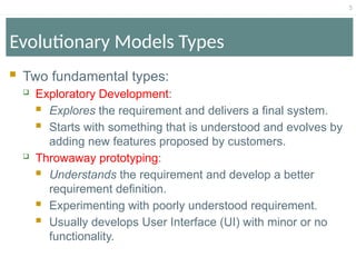 Software Process Models - Types - Explanations.pptx