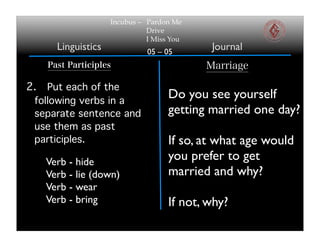 Week 34 Sponges | PPT