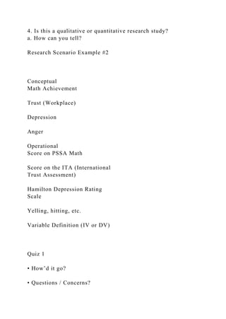 Week 3 – 91417Today• 2nd Research Example• Q.docx
