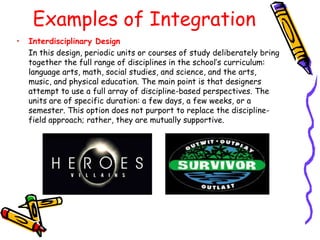 Week 3A: Powerful Learning Through Integration | PPT