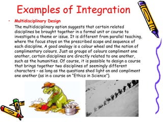 Week 3A: Powerful Learning Through Integration | PPTX