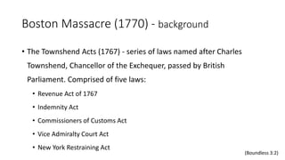 Week 3 - American Revolution | PPT