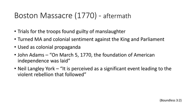 Week 3 - American Revolution