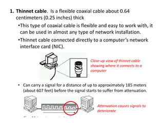 Week 3 basic network media | PPTX