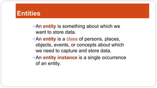 Week 3 Classification of Database Management Systems & Data Modeling | PPT