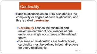 Week 3 Classification of Database Management Systems & Data Modeling | PPT