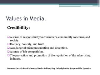 Theories of Media Ethics | PPTX
