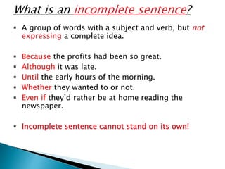 WEEK 3 COMPLEX SENTENCE.pptx | Nutrition | Healthy Living