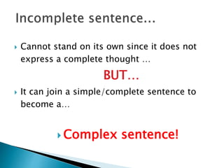 WEEK 3 COMPLEX SENTENCE.pptx