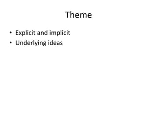 Week 3 elements of children’s literature | PPTX