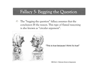 Week 3 (fallacies) ppt | PPT
