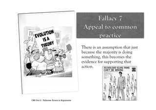 Week 3 (fallacies) ppt | PPT