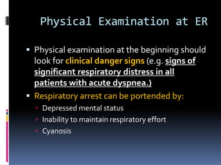 SOB diagnosis | PPTX