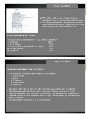 textile lecture for students | DOCX