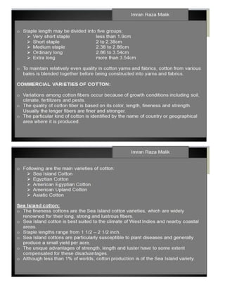 textile lecture for students | DOCX