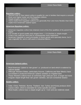 textile lecture for students | DOCX