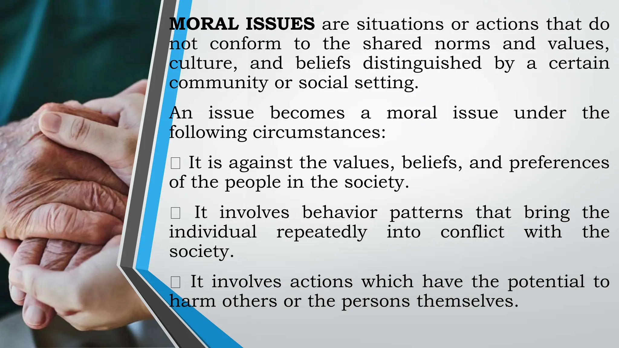 WEEK 3 ISSUES MORAL SOCIAL AND ECONOMICAL ISSUES IN THE PHILIPPINES | PPTX