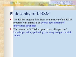 Week 3 KBSM Blueprint | PPT