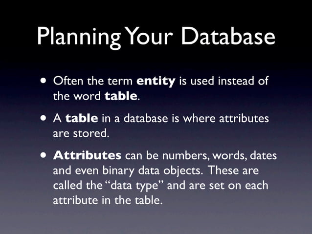 Week3 Lecture Database Design | PPT