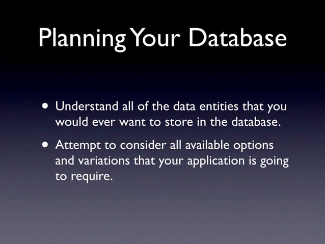 Week3 Lecture Database Design | PPT