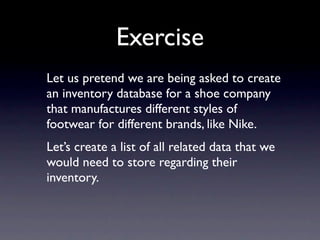 Week3 Lecture Database Design | PPT