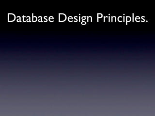 Week3 Lecture Database Design | PPT