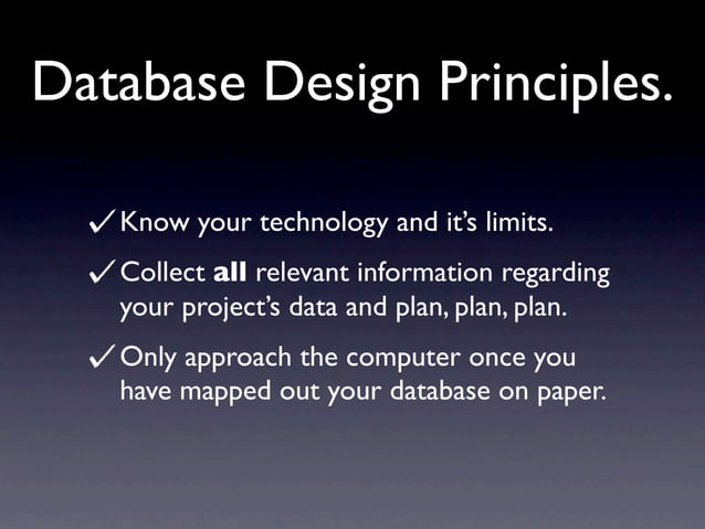 Week3 Lecture Database Design Ppt