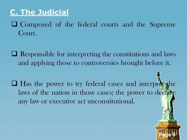 Week 3, montesquieu's separation of power | PPTX