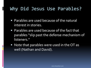 Week 3 Parables | PPTX
