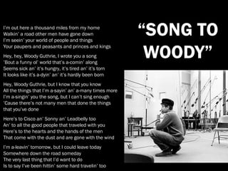 Origins: The "North Country," "New York Town," and the Folk Revival ...