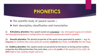 Week 3 phonology copy | PPT