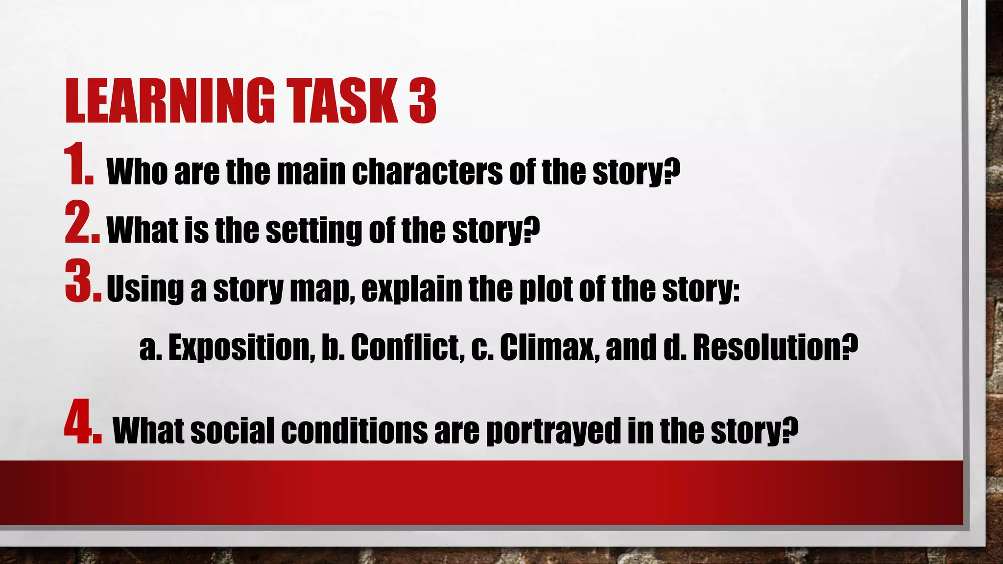Week 3 Plot Setting and Characterization.pptx | Fiction | Books and Literature