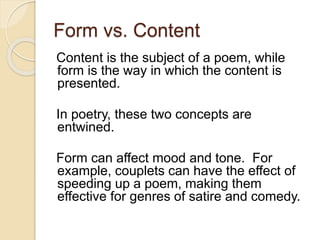 Week 3 poetry lecture | PPTX