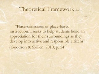 powerpoint place based podcasts | PPT