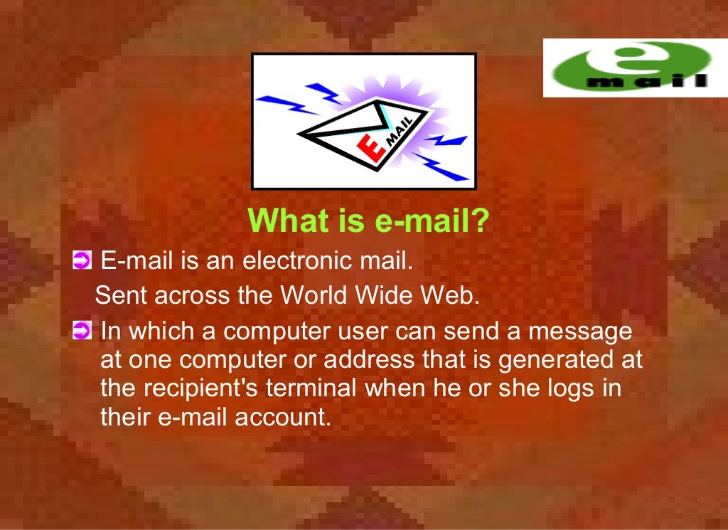 Basics of E-Mail