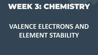 W3 Chemistry 9 Valence Electrons Pptx