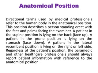 anatomy and physiology lecture presentation | PPTX