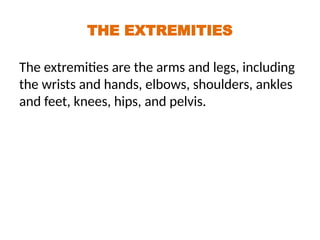 Anatomy and Physiology of the body including musculoskeletal system and ...