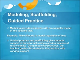 Comprehension Strategies and Instructional Strategies | PDF