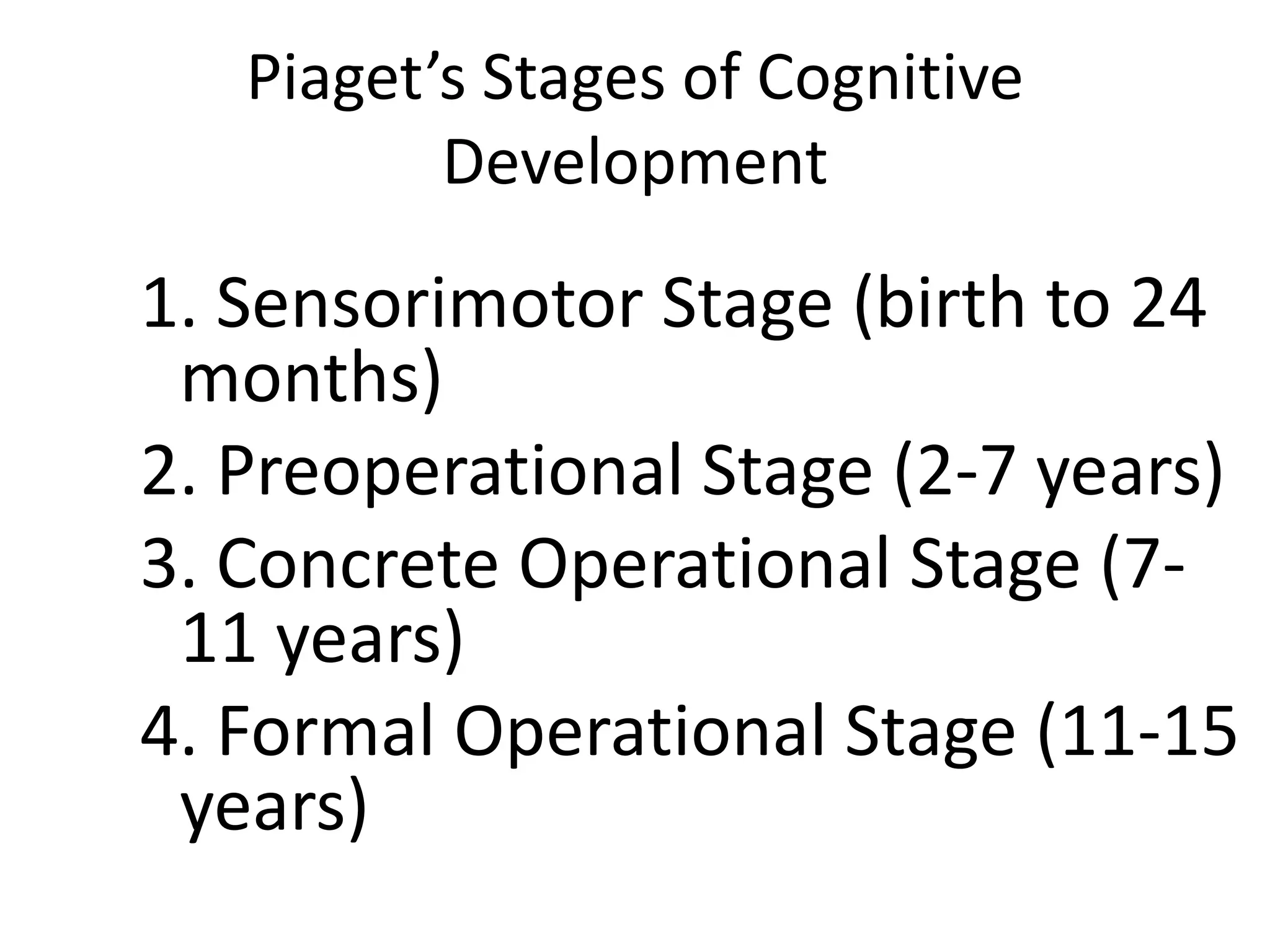 Week 3 presentation piaget | PPTX