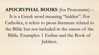 The Bible - The Old Testament - The Bible - Old Testament | PDF